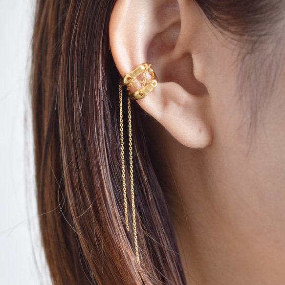 amiage ear cuff/イヤーカフ イヤーカフ miyu nakamura 通販 10009198｜Creema(クリーマ)