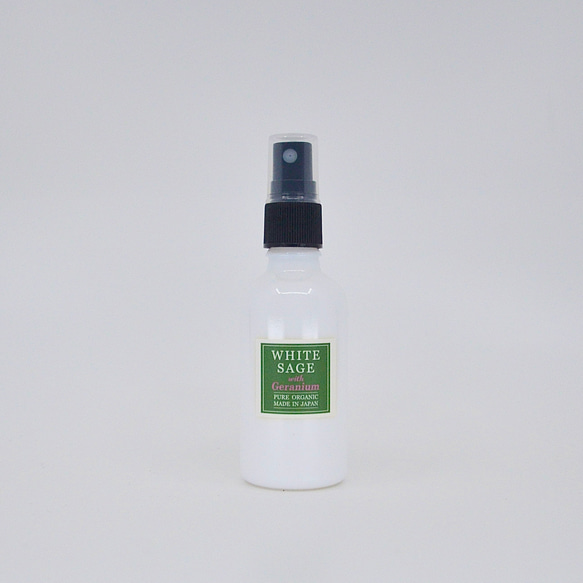 【Creema限定！500円クーポン発行】ゼラニウム＆ホワイトセージスプレー30ml ディフューザー・アロマポット サウザンリーヴズ 通販 ...