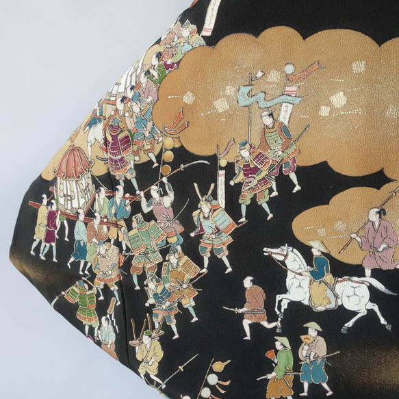 ショールにもなるモモンガKIMONO羽織 洛中洛外図/シリコンゴム付きクリップブローチKIMONOclip1点付属 黒留 着物 和遊湘南 通販 ...