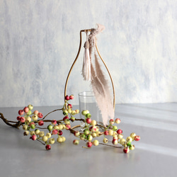 【ホワイトベリーの木】｜アーティフィシャルフラワー 花瓶アレンジ| 秋｜ギフト・インテリア雑貨 アートフラワー ミセルデコ 通販 ...