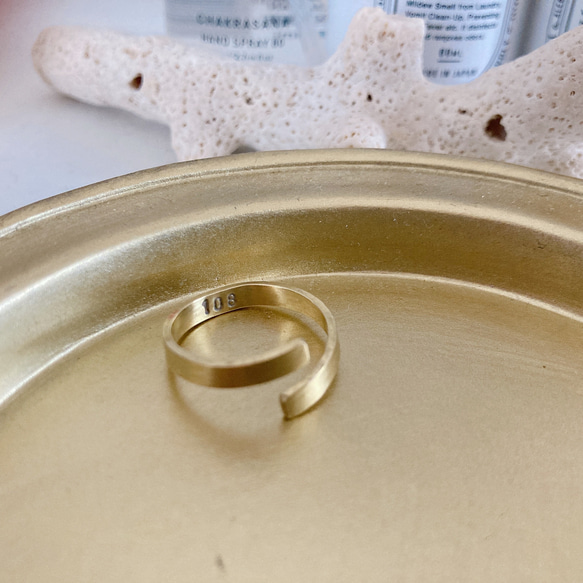 《刻印可能》rasen ring オーダーメイドリング 指輪・リング c.n.s accessory 通販｜Creema(クリーマ) 11004633