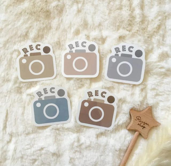 ドライブレコーダー ドラレコ 録画中 シールすらテッカー シンプル 雑貨・その他 りんごん 通販 11138207｜Creema(クリーマ)