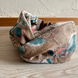 リネン（サンドベージュ） クロスヘアバンド ＊ ヘアバンド・ターバン kekko 通販 12044771｜Creema(クリーマ)