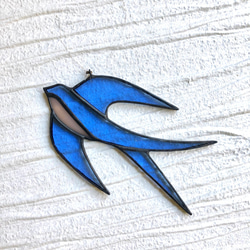 【ステンドグラス 】北欧雑貨 再販 ツバメのオーナメント【送料無料】 サンキャッチャー Atelier 108 通販 12065002 ...