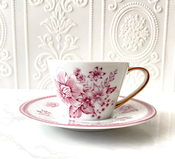 【ラスト1点】金彩入り エレガントシリーズ2 カップ＆ソーサーカ【一脚】 ティーカップ Kozue Noble Tokyo 通販｜Creema ...