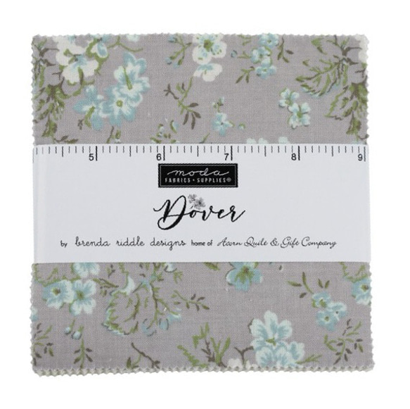 「Dover」チャームパック moda 生地 カットクロス Brenda Riddle はぎれ studio peperin 通販 ...