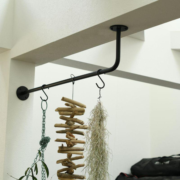 φ16アイアンバー L型 幅600mmまで DIYパーツ SULK 通販 12409797｜Creema(クリーマ)