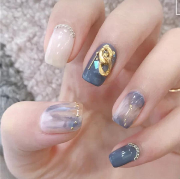 nail09 ネイルチップ（つけ爪） pikapiピカピ 通販 12466181｜Creema(クリーマ)