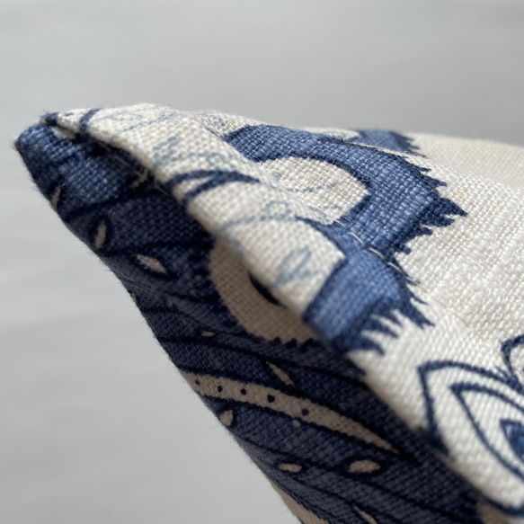 送料無料♡椅子生地の洋風座布団カバー(インディゴ)【1枚】 クッション・クッションカバー pino ピノ 通販｜Creema(クリーマ ...