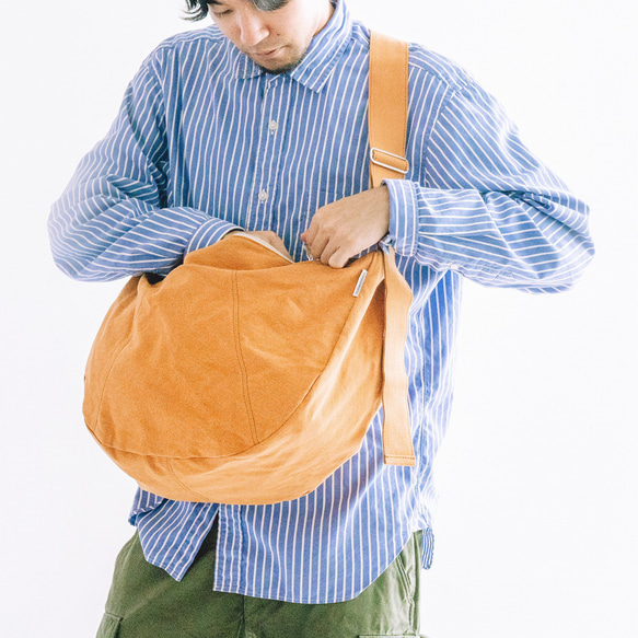 HALF MOON SHOULDER L ／ ハーフムーンショルダーL ショルダーバッグ hosoifukuromono 通販 ...