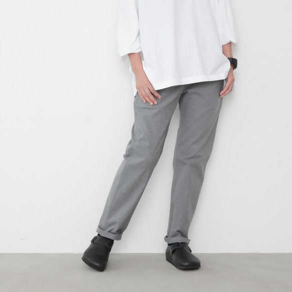 Momo pants / gray ロングパンツ omake 通販 12670793｜Creema(クリーマ)
