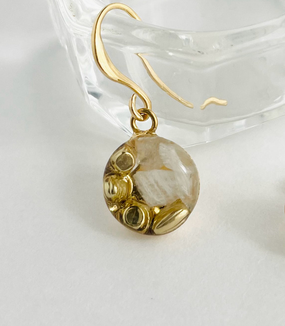 ムーンストーン ゴールド ワンポイント【ピアス/イヤリング】 ピアス（スタッド・一粒） made in SUN 通販 12707241 ...