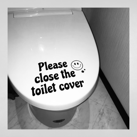 5.Toilet sticker バス・トイレ・洗面用品 S and M 通販 12713647｜Creema(クリーマ)