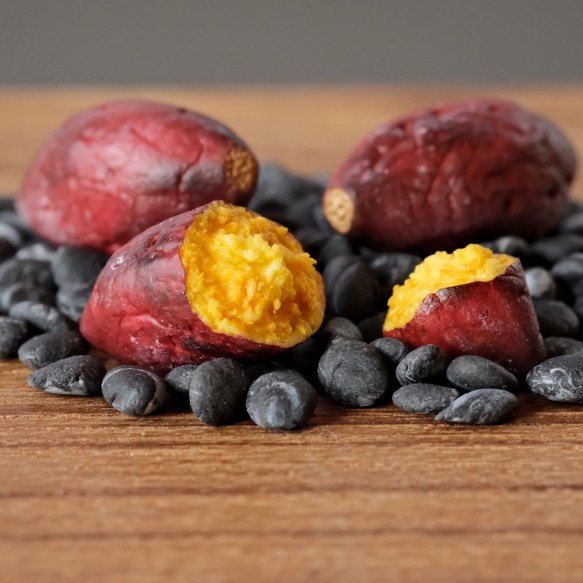 【秋冬限定】蜜入り石焼き芋のアシンメトリー ピアス/イヤリング ピアス（フック・チェーン） ARANKO LEMON 通販 12726357 ...