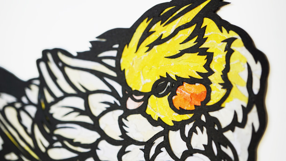 【切り絵×ちぎり絵】okame-inko -ｵｶﾒｲﾝｺ- 原画アート おもちゃ・ペット小物 紙のおくりもの 通販 13000685 ...