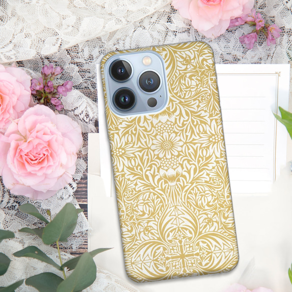 【モリス柄最多の品揃え 高精細画像使用】 iPhoneケース ウィリアム・モリス Ceiling iPhoneケース・カバー Hoko-an ...