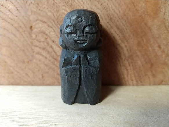黒柿のお地蔵様 彫刻 和有 通販｜Creema(クリーマ) 13105597
