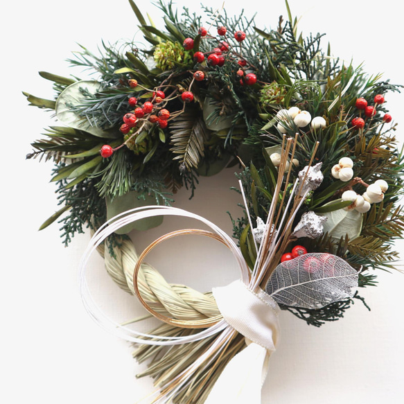 しめ縄リース～お正月飾り～ しめ縄・しめ飾り viento 通販｜Creema(クリーマ)