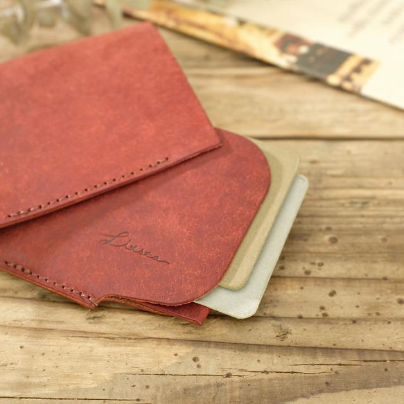 Flexible Wallet / Brick Red その他ミニ財布・コンパクト財布 LITSTA 通販 13142079｜Creema(クリーマ)