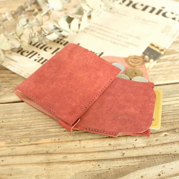 Flexible Wallet / Brick Red その他ミニ財布・コンパクト財布 LITSTA 通販 13142079｜Creema(クリーマ)