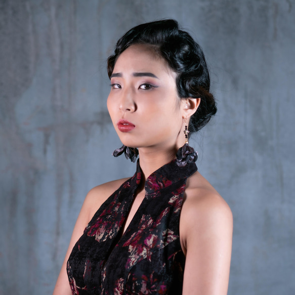 Affright ピアス（フック・チェーン） Maison du Corsage 通販｜Creema(クリーマ)