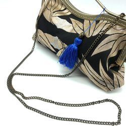 2way 帯がま口バッグ 帯リメイク 2wayバッグ rumiito 通販｜Creema(クリーマ) 13201621