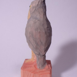 木彫刻 アート『 ハシビロコウ 』 鳥 動物 芸術 アート 手彫り 松 彫刻 佐藤史隆 通販 13232195｜Creema(クリーマ)