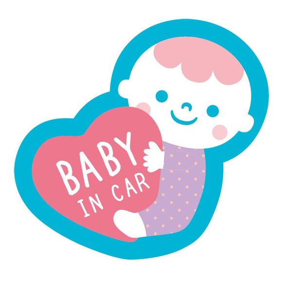 ベビーインカー ステッカー 煽り追い越し運転 防止 BABY IN CAR C 雑貨・その他 シールショップtuzuru 通販 ...