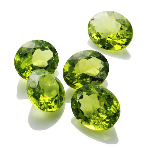 1粒売り 大粒宝石質ペリドットAA++ ルース オーバルファセットカット10×8mm 天然石 ベリーズファームジュエリー 通販 ...