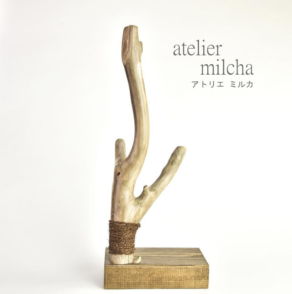 流木 トイレットペーパーホルダー バス・トイレ・洗面用品 atelier milcha 通販｜Creema(クリーマ) 13251556