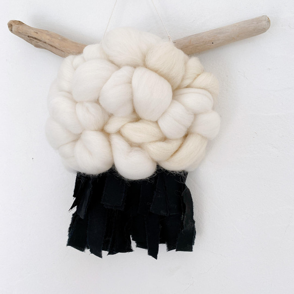 ウィービングタペストリー B&W タペストリー・壁掛け atelier__wolle 通販 13257102｜Creema(クリーマ)