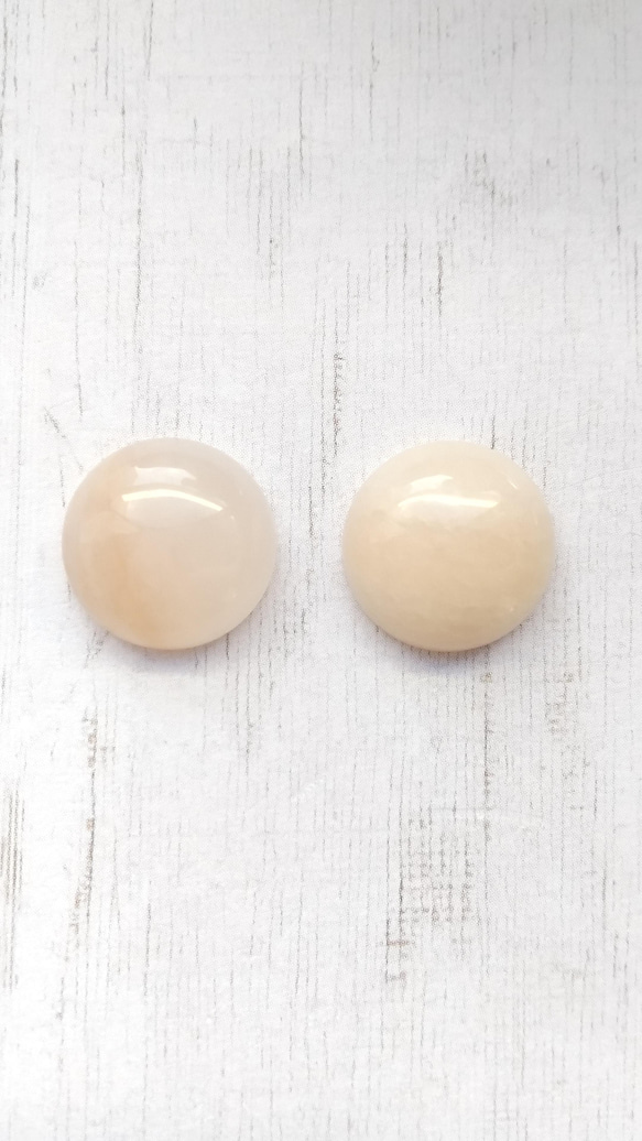 【15mm 2個】ピンクアベンチュリン カボション 天然石 ROSE 通販 13263309｜Creema(クリーマ)