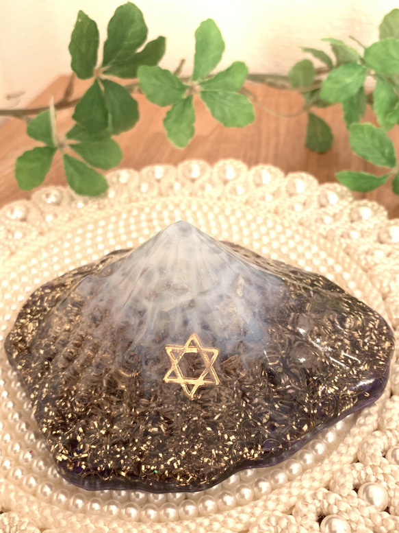 富士山オルゴナイト その他インテリア雑貨 さくら庵 〜めぶきの微笑み〜 通販 13264379｜Creema(クリーマ)