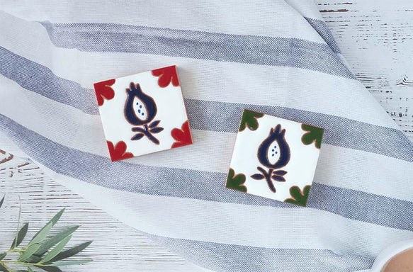 マグネットタイル 2個入り（セット2） マグネット estudio Colmena 通販 13274336｜Creema(クリーマ)