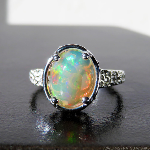 オパール リング / Ethiopian Opal Ring 指輪・リング NATSU オパール リング / Ethiopian Opal Ring 指輪・リング NATSU