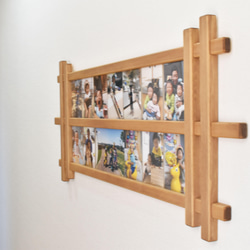 『Creema限定』12種類の写真サイズに対応『セミオーダー木製壁掛けフォトフレーム』M 茶色 フォトフレーム・写真立て 木星少年 通販 ...