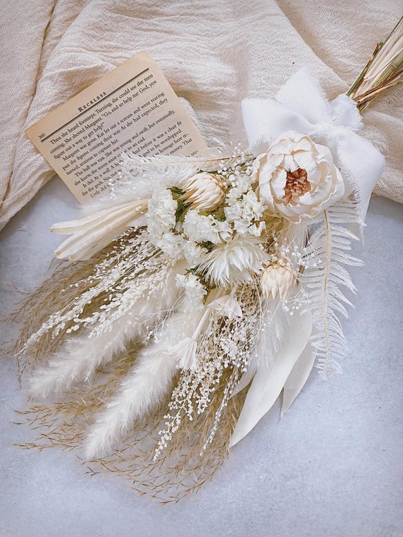 オーダー再販×6over♪スノウホワイトスワッグ スワッグ mille... 通販｜Creema(クリーマ) 13309653