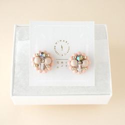 キノヌクモリピアス/桜ピンク/受注生産 ピアス（スタッド・一粒） ヒ マ リ 通販 13313343｜Creema(クリーマ)