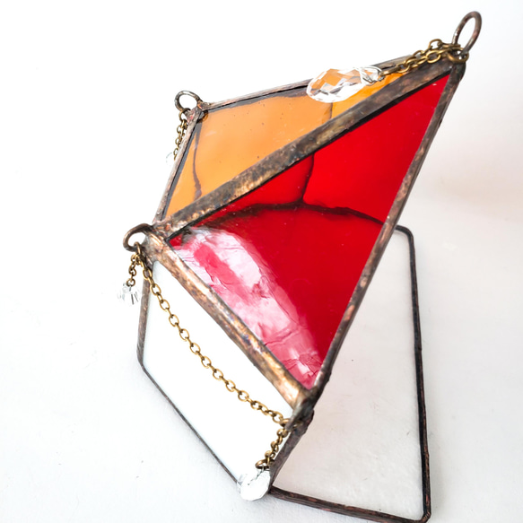 ステンドグラス アンティーク調キャンドルホルダー サーカステント レッド×オレンジ キャンドル・キャンドルホルダー 恋するカメレオン 通販 ...
