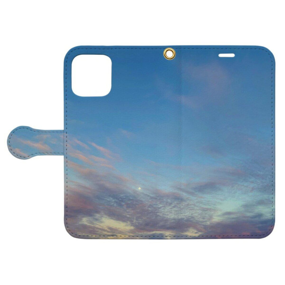 Morning moon 手帳型スマホケース【iPhone/Android 全機種対応】 iPhoneケース・カバー mizuphoto(ミズ ...