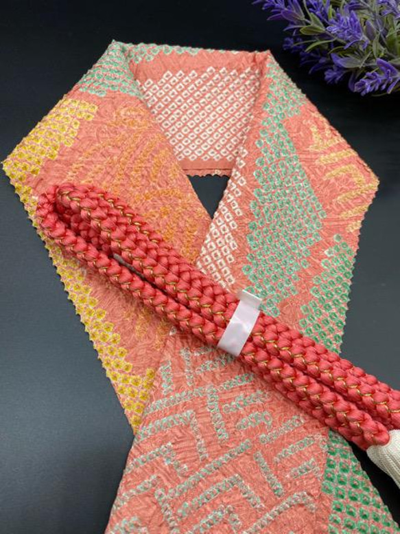 【ゲリラ企画】0020半襟&帯締め 2点セット 正絹 和装小物（帯・半襟） kanoco92 通販｜Creema(クリーマ) 13335181