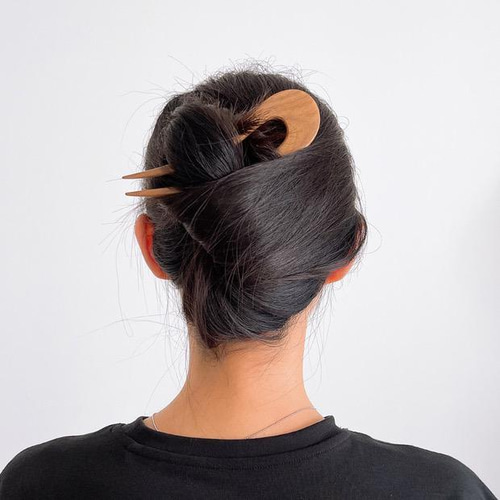 新作 檀木簪 二股木製簪 かんざし ヘアピン ☆R2's accessories 新作 檀木簪 二股木製簪 かんざし ヘアピン ☆R2's accessories