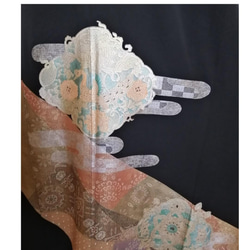 着物リメイク ロングドレス ハンドメイド ワンピース さらあお 通販 13365865｜Creema(クリーマ)