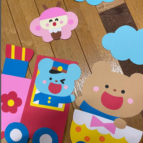 汽車＊壁面飾り 型紙 める 通販 13367950｜Creema(クリーマ)