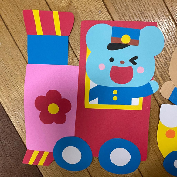 汽車＊壁面飾り 型紙 める 通販 13367950｜Creema(クリーマ)