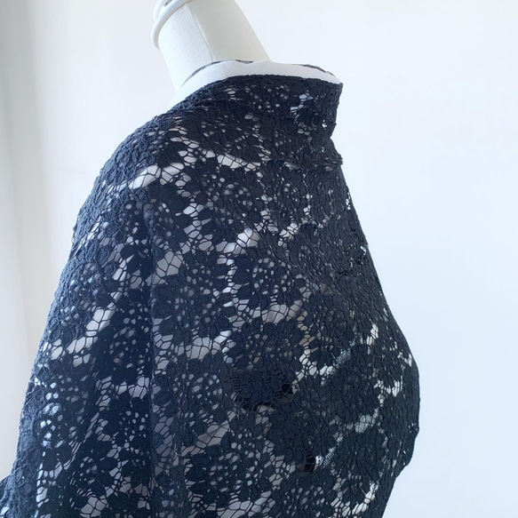 新作☆レースタスキ【ブラック 幾何学 花 】マーガレットタイプ・羽織＜Lサイズ＞ﾙﾂﾎﾞ/る壺/実用的な着物♪♪♪ 和装小物（帯・半襟） る壺 ...