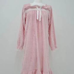 【Again My Life】かわいいピンクリボン ワンピース パジャマ その他ファッション AgainMyLife 通販｜Creema ...