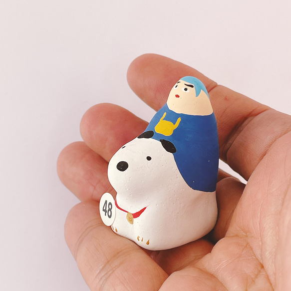 旅する坊さん（犬48） その他人形 坊さん玩具工房 通販 13396630｜Creema(クリーマ)