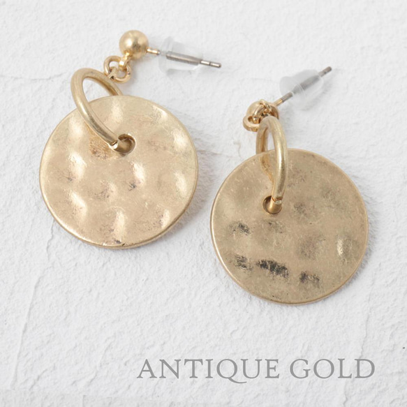 Jubilee Selini ジュビリーセリーニ デントサークル ピアス アンティークゴールド js212-WGD ピアス（その他 ...