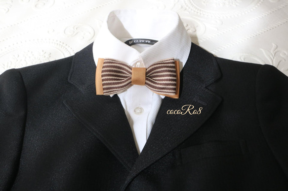 キッズ蝶ネクタイ 子供服 cocoro8 通販｜Creema(クリーマ) 13402549